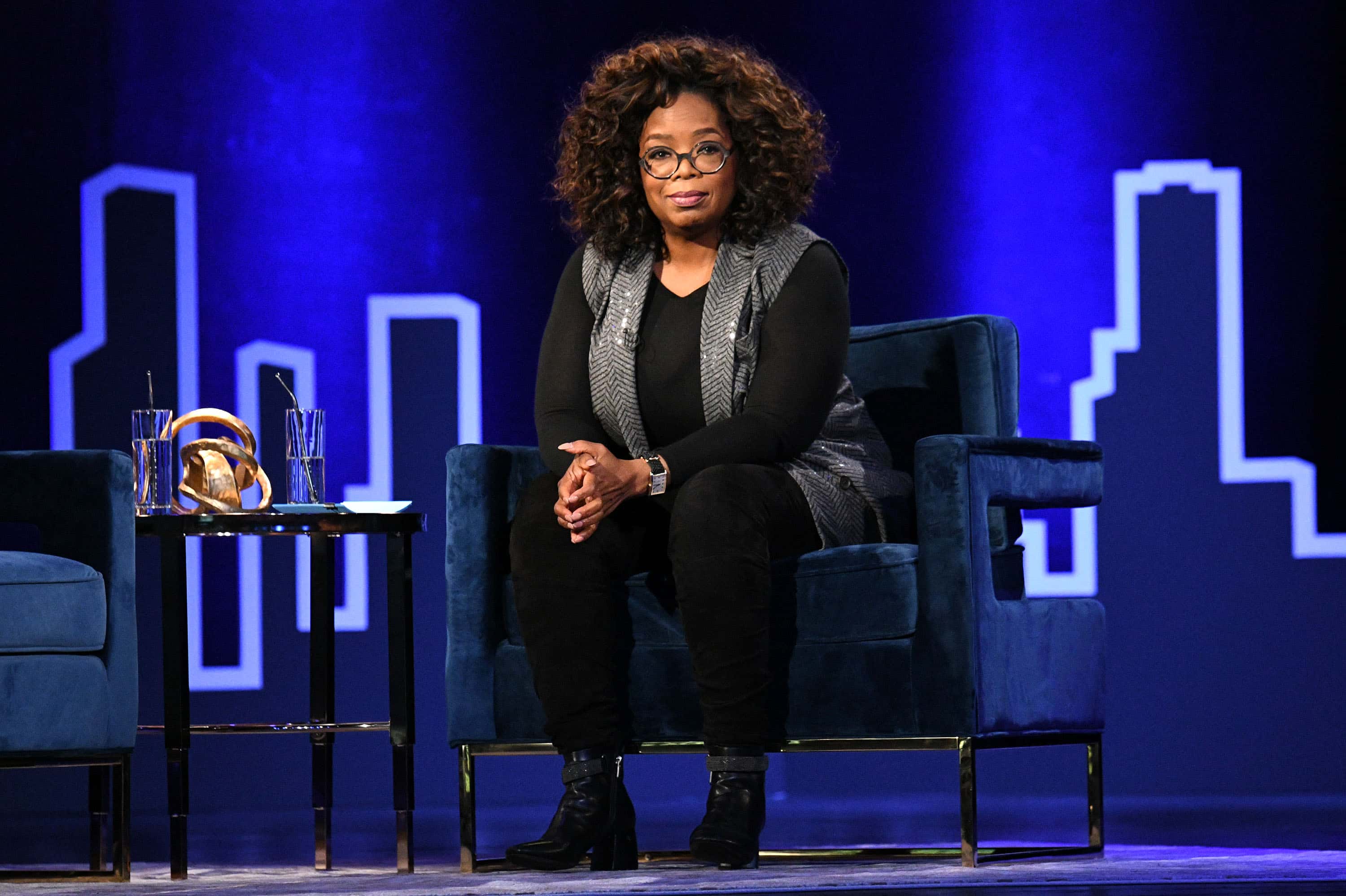 Oprah Winfrey speaks onstage during Oprah's SuperSoul Conversations at ...